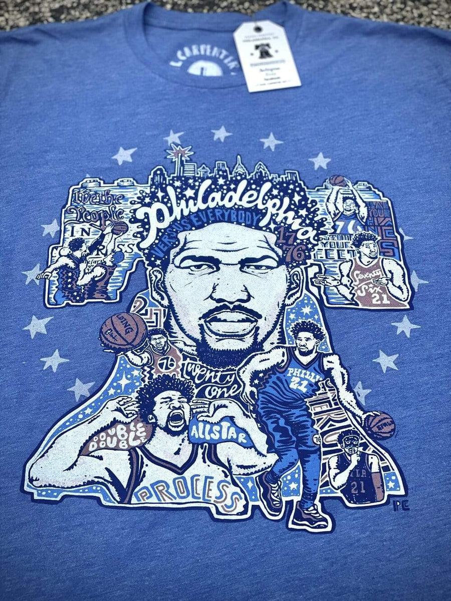 NUMBER 21 - PHILLY PROCESS UNISEX TEE – Shop Paul Carpenter Art