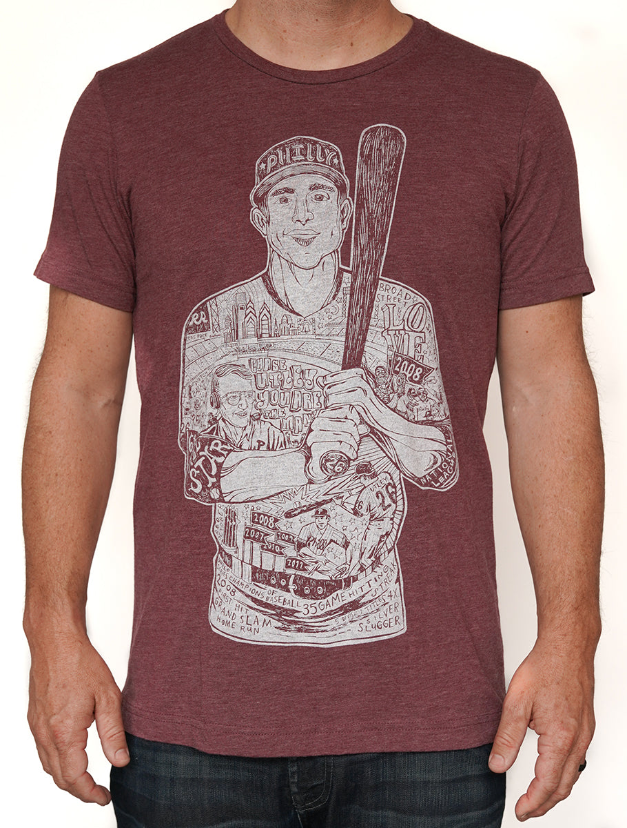 UTLEY TRIBUTE UNISEX TEE – Shop Paul Carpenter Art